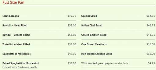 Menu for Gerry's Pizza in Rockford, IL | Sirved