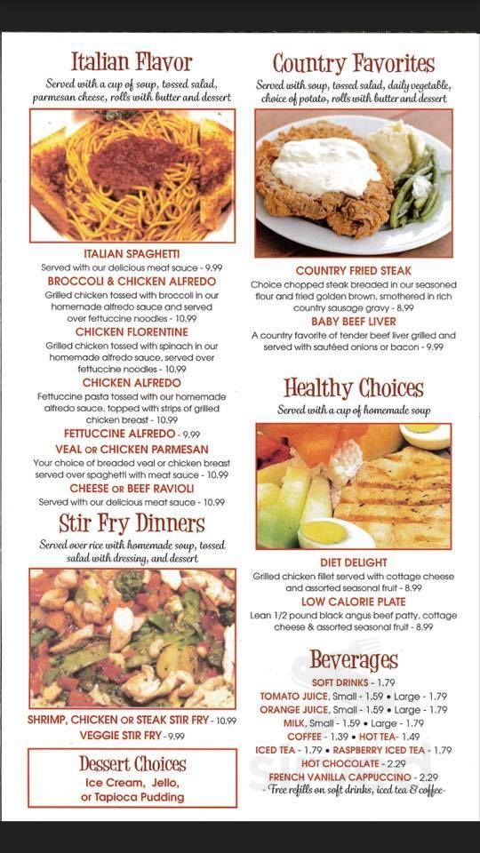 Menu for Family Chef in Morrison, Illinois, United States