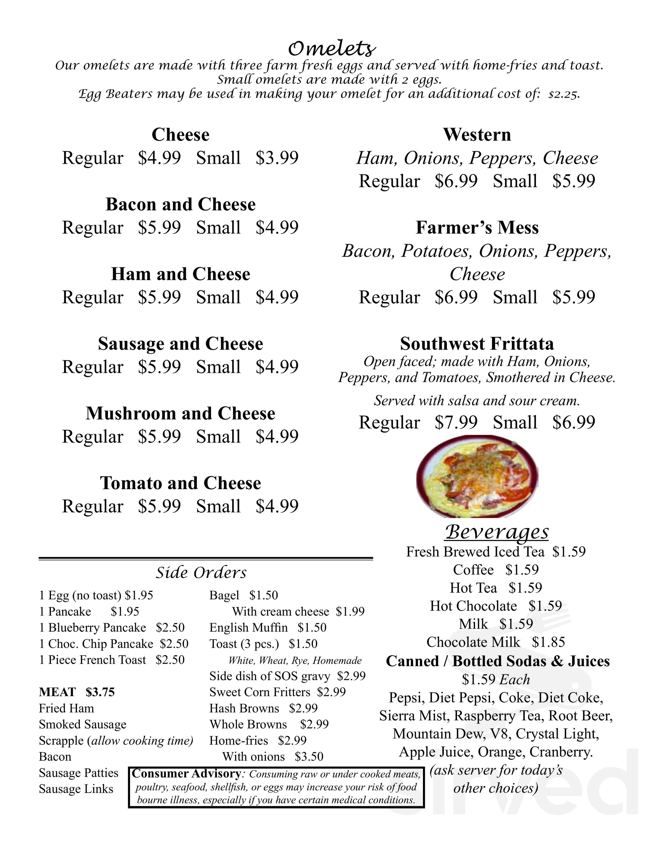 Ric-Mar Restaurant menus in Northumberland, Pennsylvania, United States