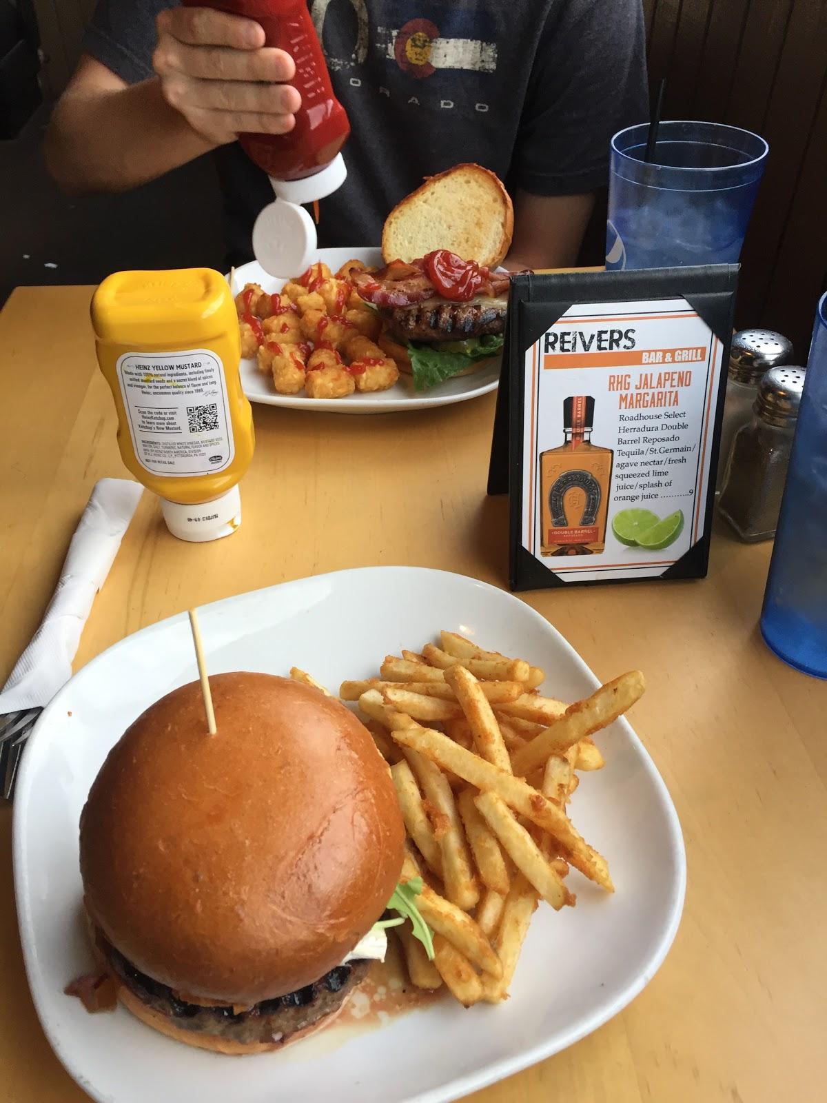 Reiver's Bar and Grill menu in Denver, Colorado, USA