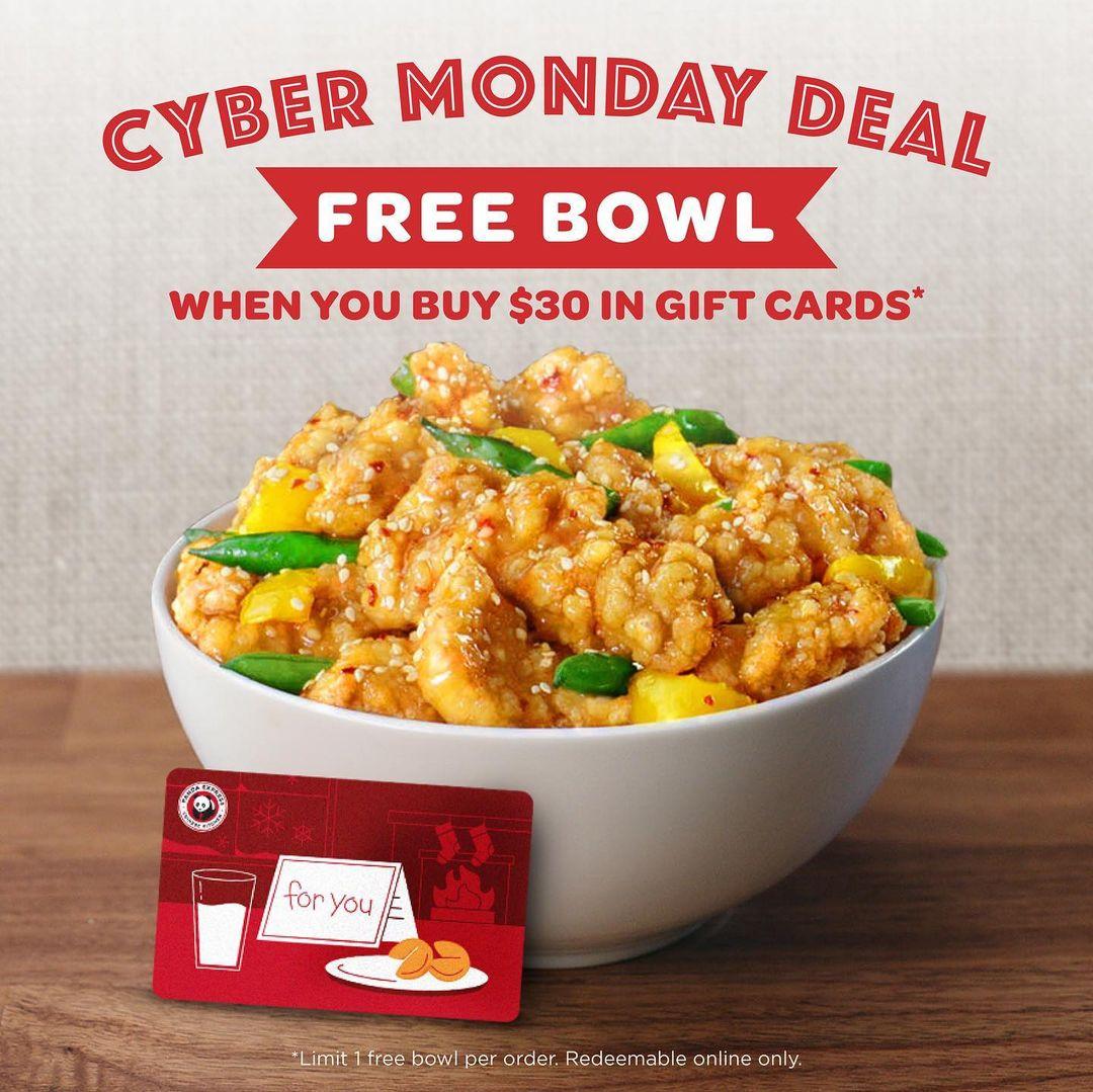 Panda Express menu in Angus, Ontario, Canada