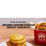 Panda Express menu in Angus, Ontario, Canada