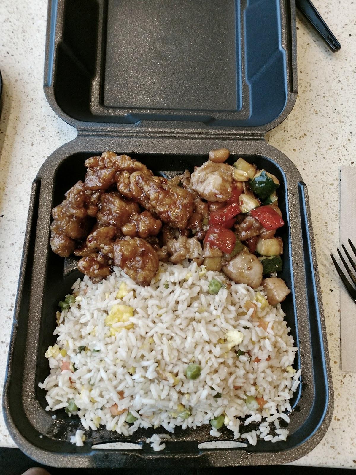 Panda Express menu in Angus, Ontario, Canada