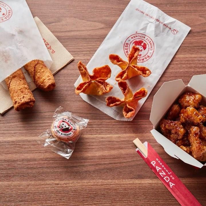 Panda Express menu in Angus, Ontario, Canada