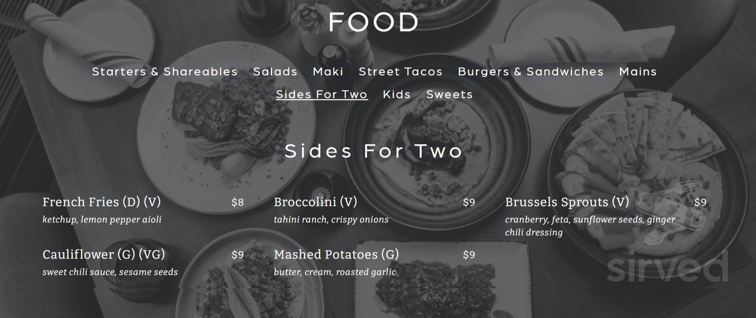 noa Minneapolis menu in Minneapolis, Minnesota, USA