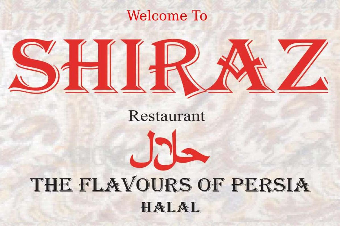 Menu for Shiraz Restaurant in Halifax, NS | Sirved