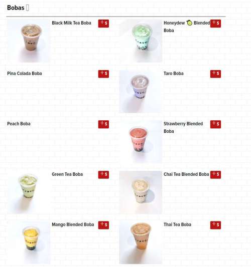 Crave Cafe menu in Pasadena, California, USA