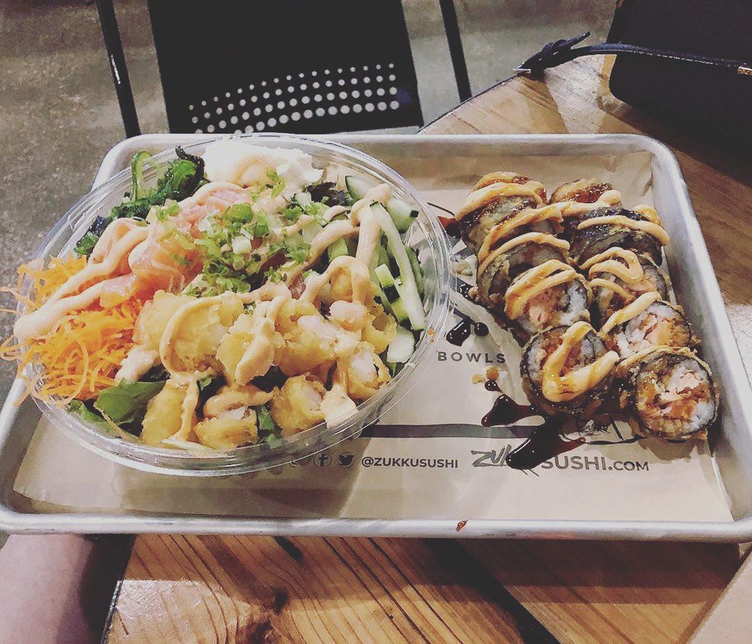 Zukku Sushi menu in Tampa, Florida, USA