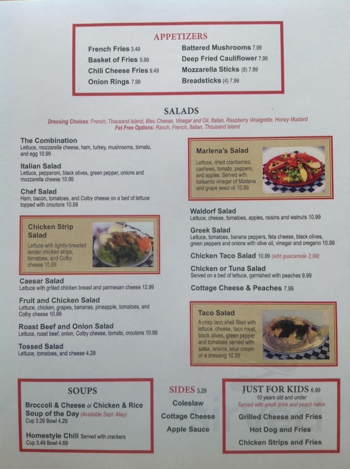 Marlena’s Bistro and Pizzeria menus in Holland, Michigan, United States