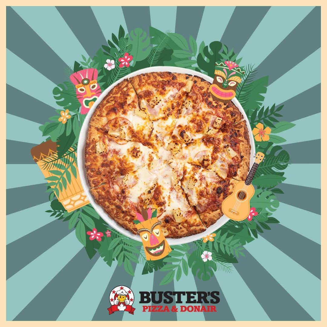 Buster's Pizza & Donair menus in Innisfail, Alberta, Canada