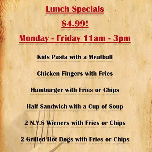 Gentleman Farmer Restaurant menu in Chepachet, Rhode Island, USA