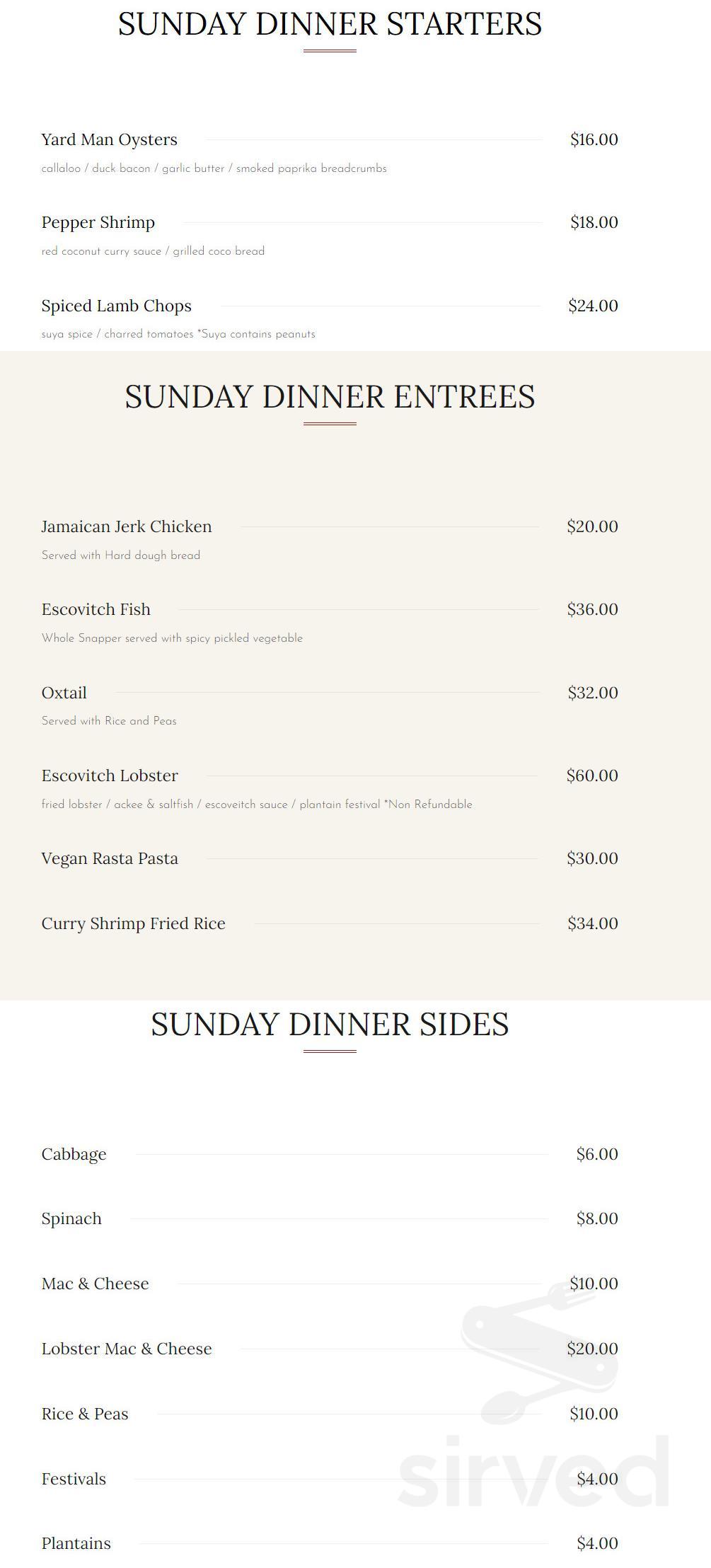 Continent Restaurant & Cigar Lounge menus in Atlanta, Georgia, United ...