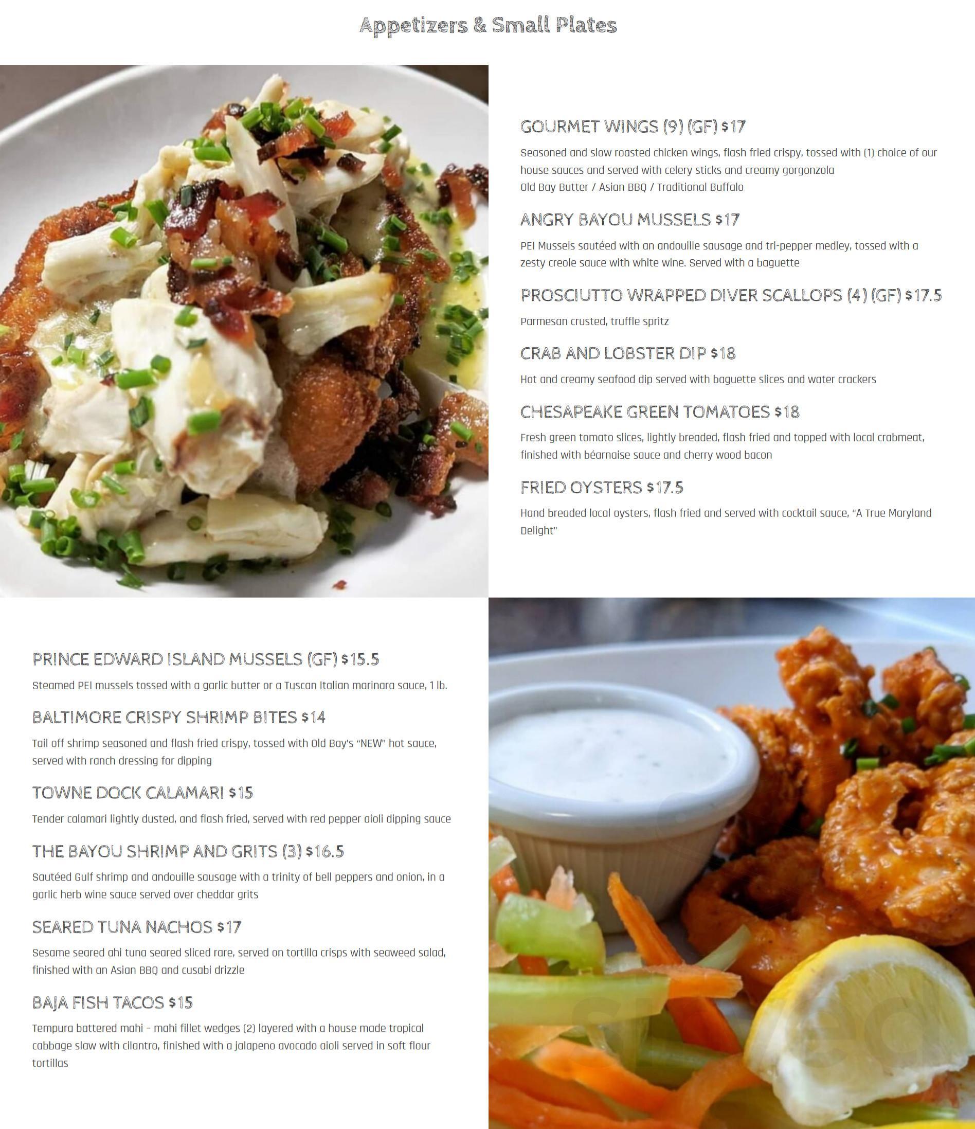 The Gourmet at Kenilworth menu in Towson, Maryland, USA