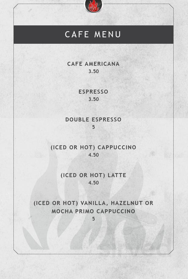 Menu for FlameStone American Grill in Oldsmar, FL | Sirved