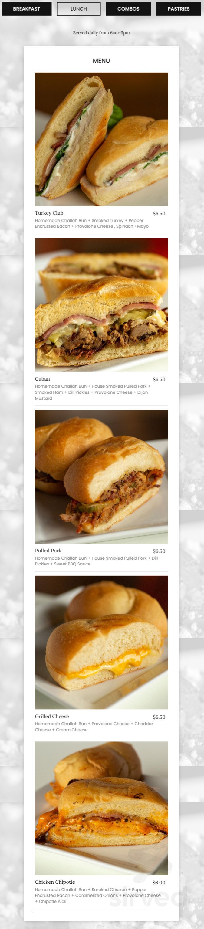 Burgie's Coffee | South Ames menu in Ames, Iowa, USA