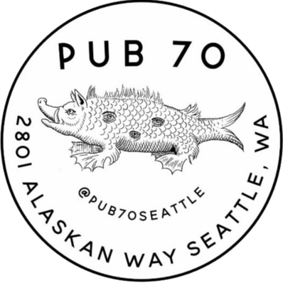 Menu for Pub 70 in Seattle, WA | Sirved
