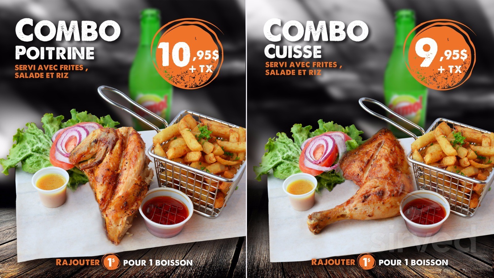 Monteiro Restaurant menu in Montréal, Quebec, Canada