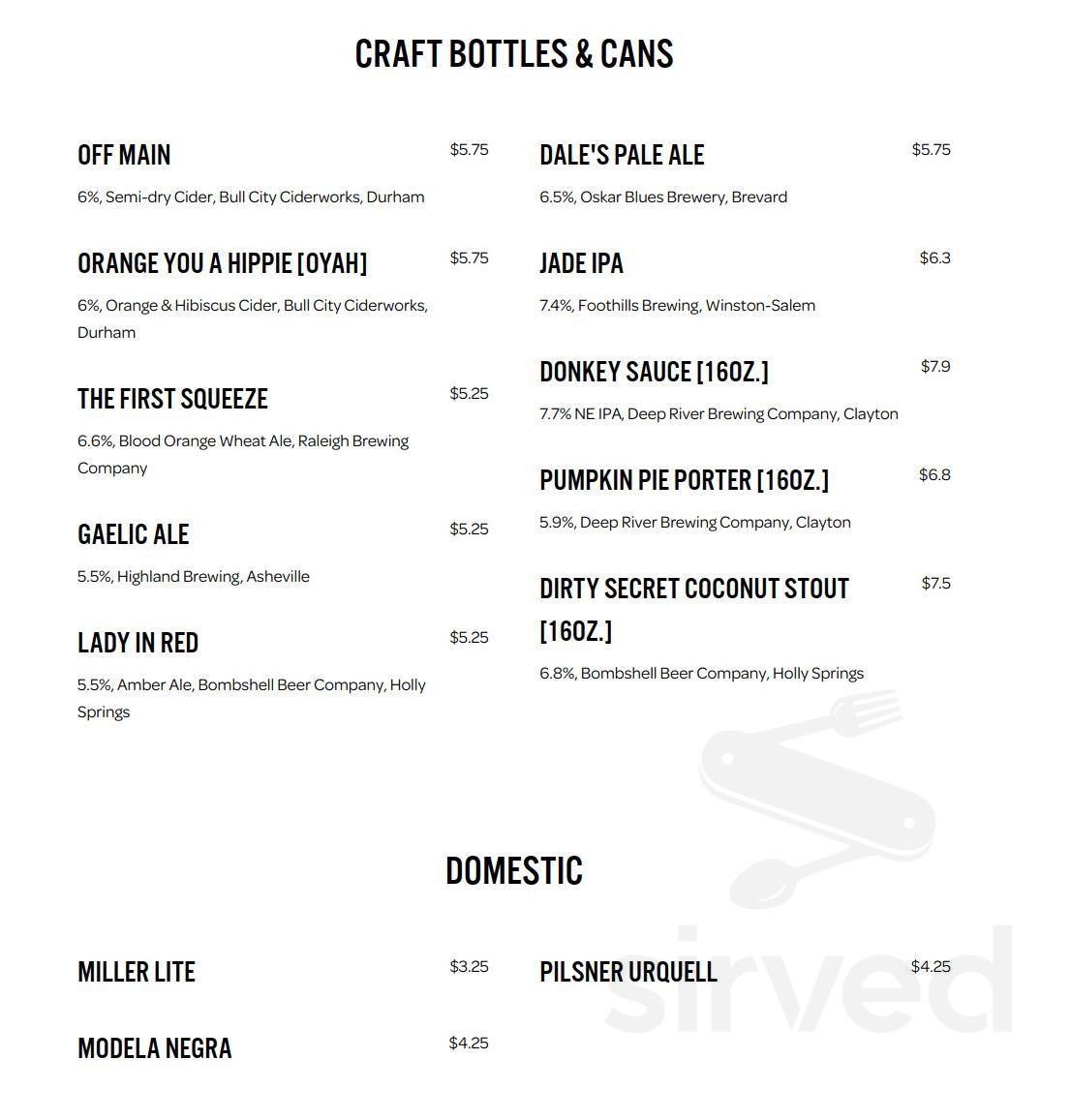 Pimiento Tea Room Menu In Holly Springs North Carolina USA Pimiento Tea Room Menu In Holly Springs North Carolina USA