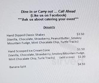 Holy Smokes Bbq menu in Scottsboro, Alabama, USA