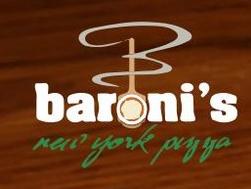 Menu for Baroni's New York Pizza in Charleston, SC | Sirved