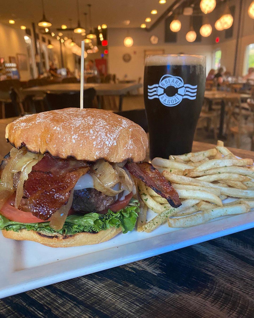 6 Bears & A Goat Brewing Company menu in Fredericksburg, Virginia, USA