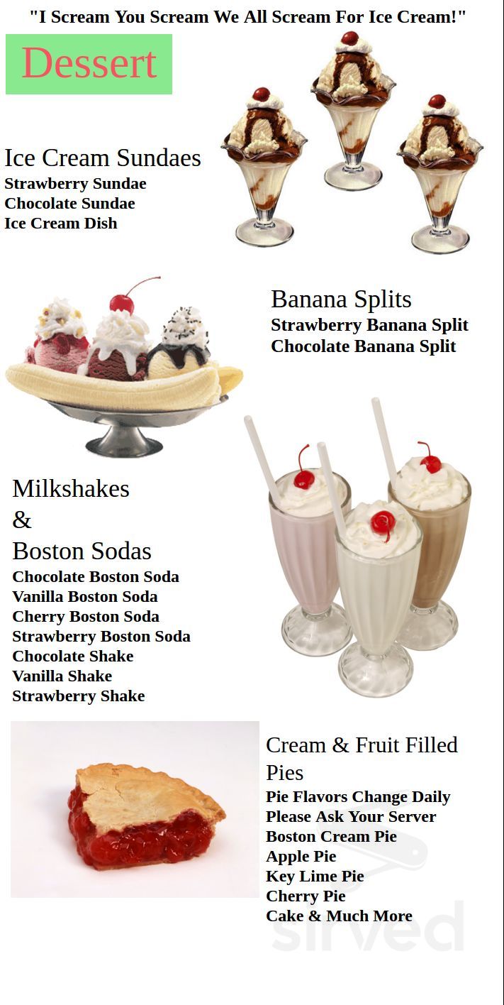 Country Cup Restaurant menu in Countryside, Illinois, USA