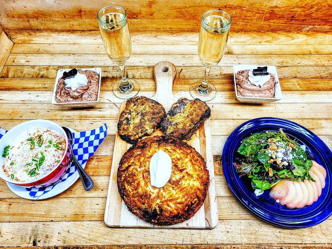 Ox Yoke Inn menu in Amana, Iowa, USA