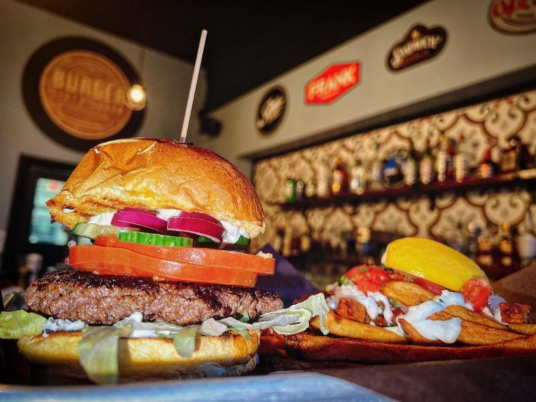 Burger 67 menu in Amherstburg, Ontario, Canada