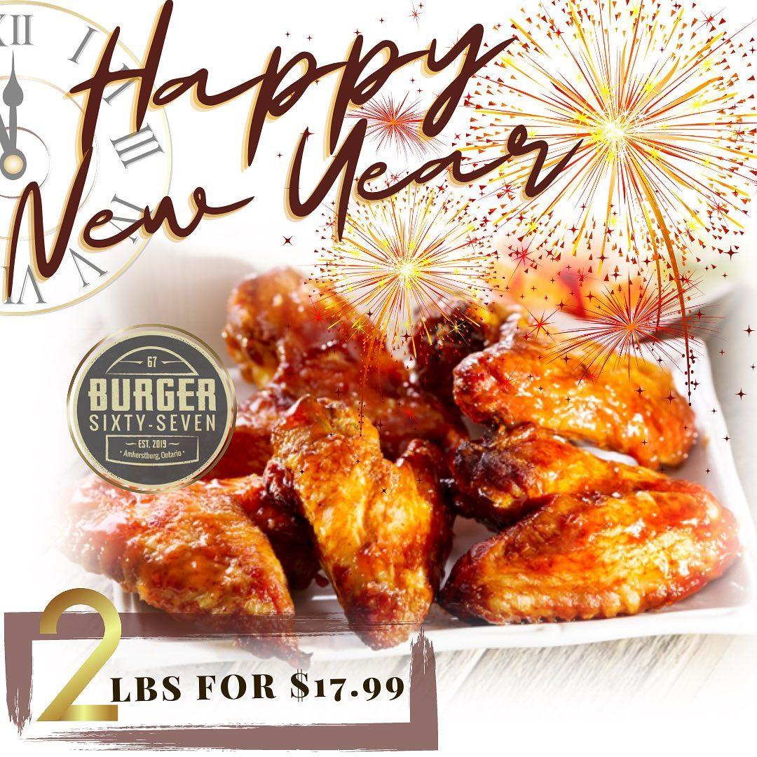 Burger 67 menus in Amherstburg, Ontario, Canada