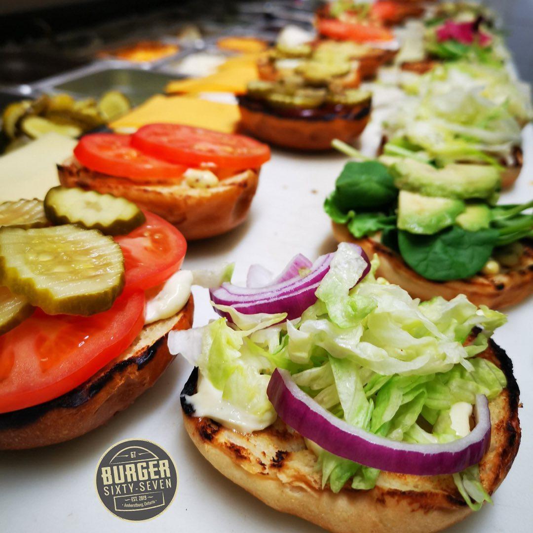 Burger 67 menus in Amherstburg, Ontario, Canada