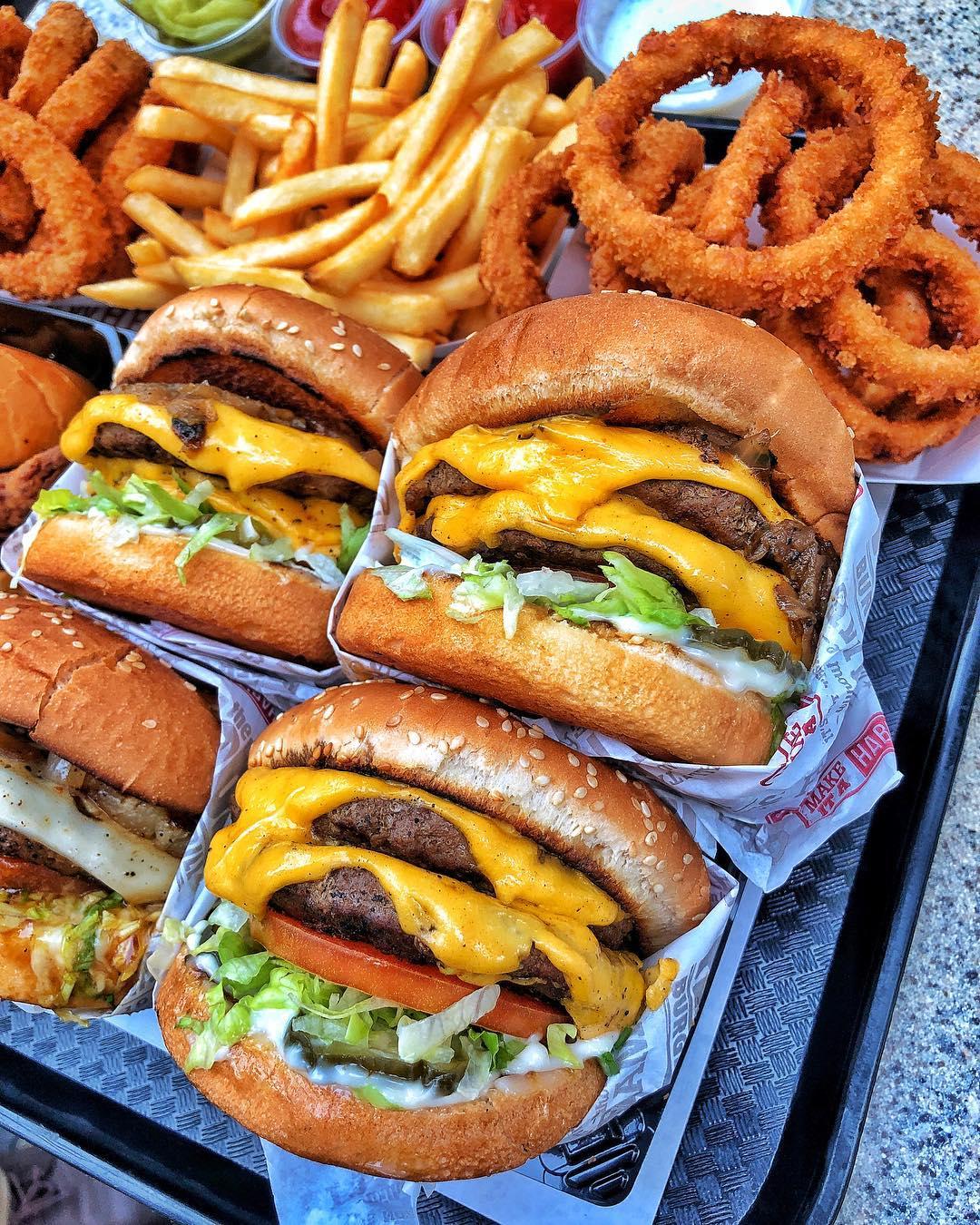 The Habit Burger Grill menu in Compton, California, USA