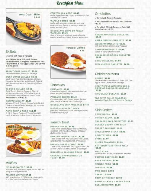 NICK'S DINER menu in Virginia Beach, Virginia, USA