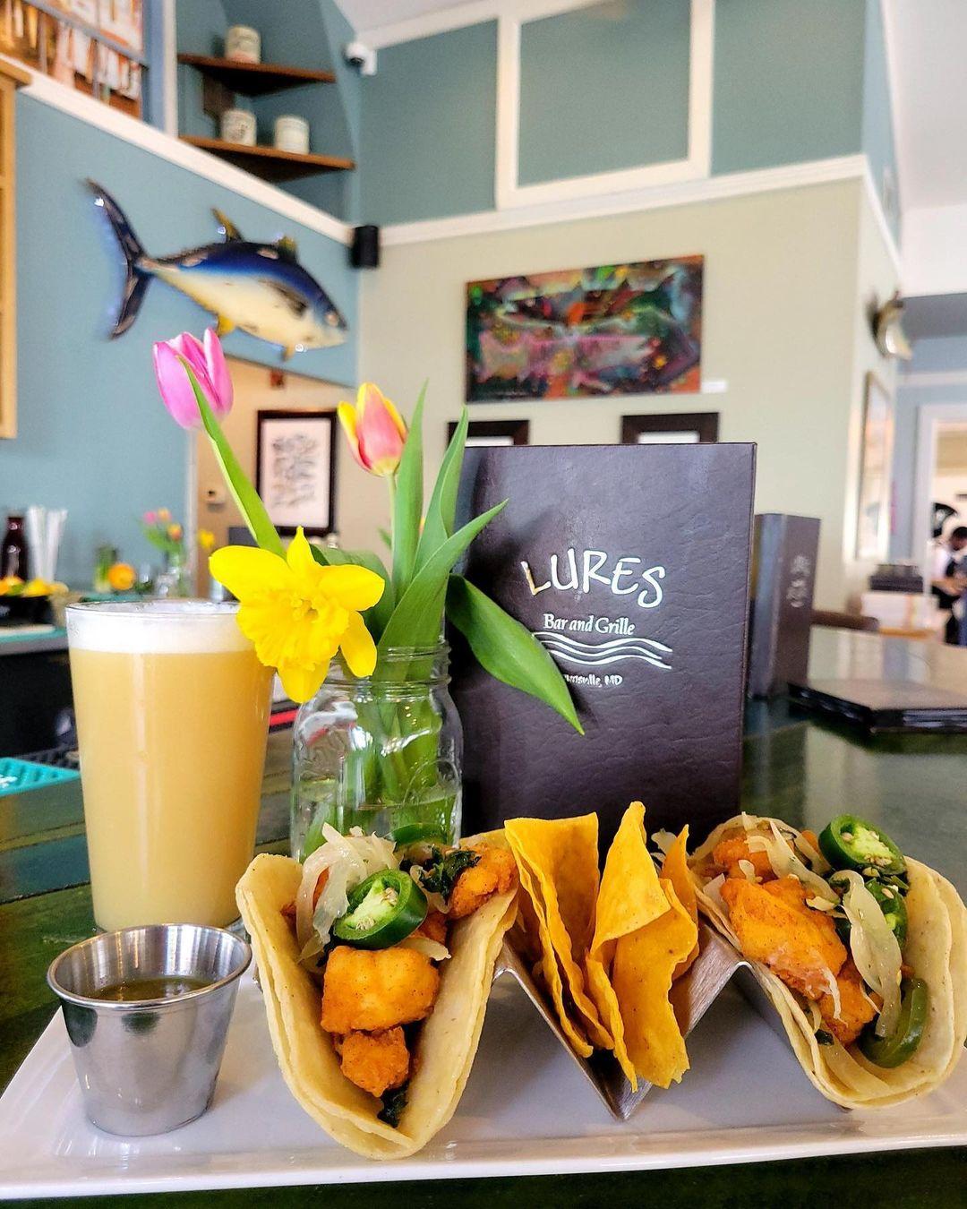 Lures Bar and Grille menu in Crownsville, Maryland, USA