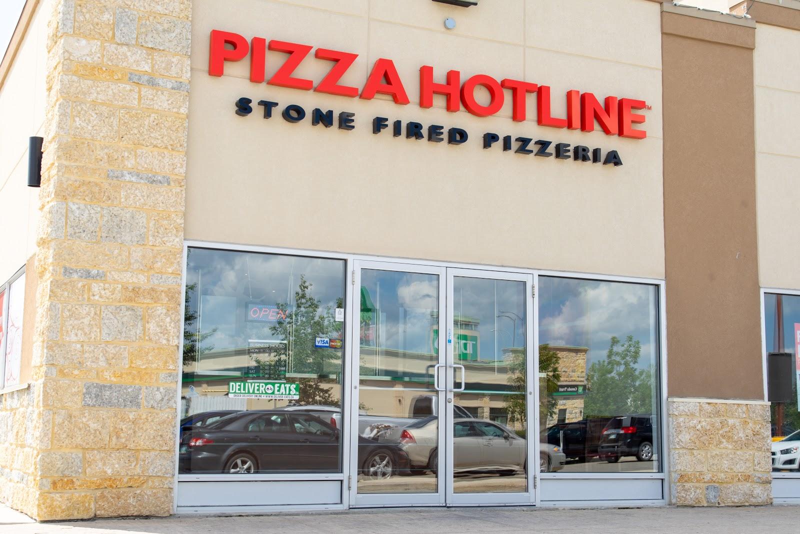 Pizza Hotline menu in Winnipeg, Manitoba, Canada