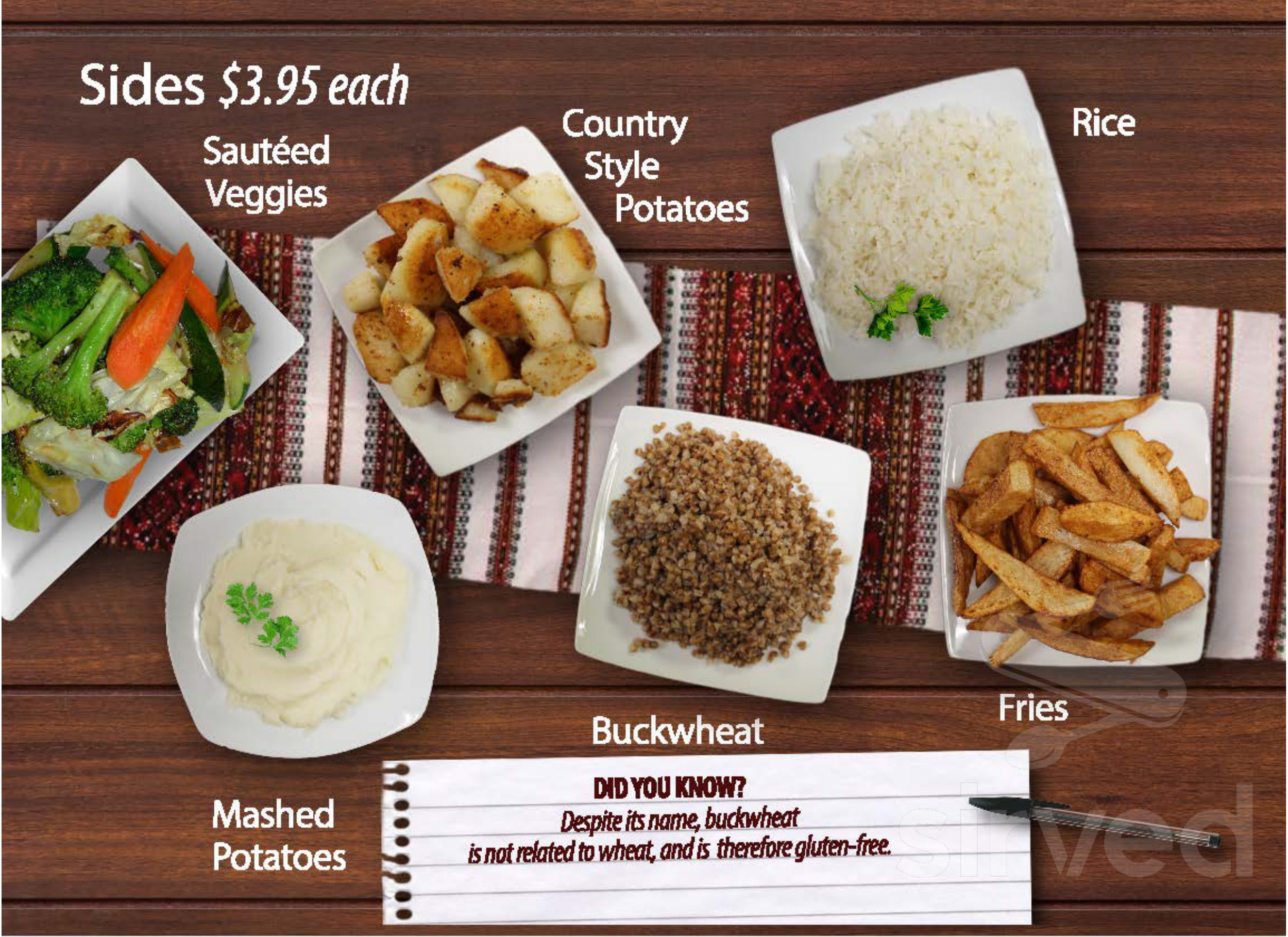 Crepes Tea House menu in Southwick, Massachusetts, USA