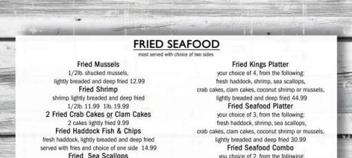 Menu for Gridiron Restaurant Sports Pub in Lewiston, ME | Sirved