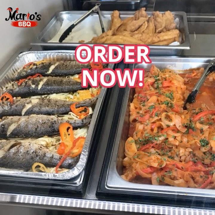 Mario's BBQ menu in Mississauga, Ontario, Canada