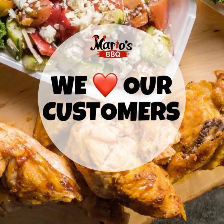 Mario's BBQ menu in Mississauga, Ontario, Canada