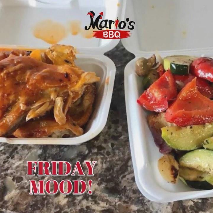 Mario's BBQ menu in Mississauga, Ontario, Canada