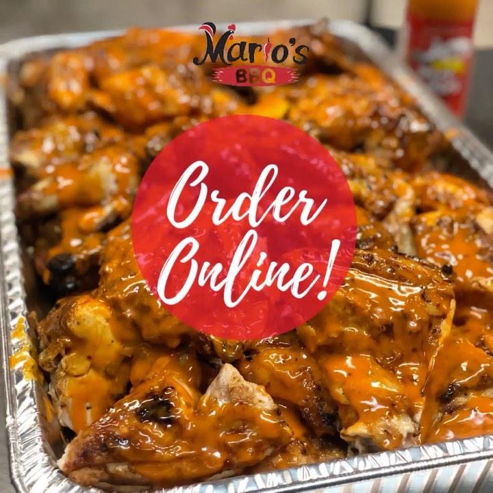 Mario's BBQ menu in Mississauga, Ontario, Canada