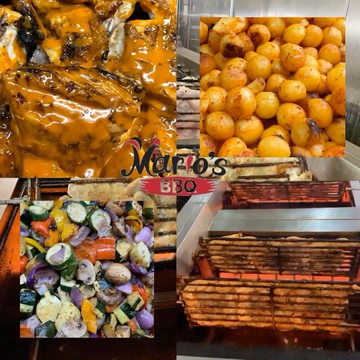 Mario's BBQ menu in Mississauga, Ontario, Canada