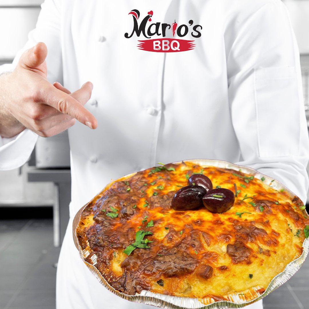 Mario's BBQ menu in Mississauga, Ontario, Canada