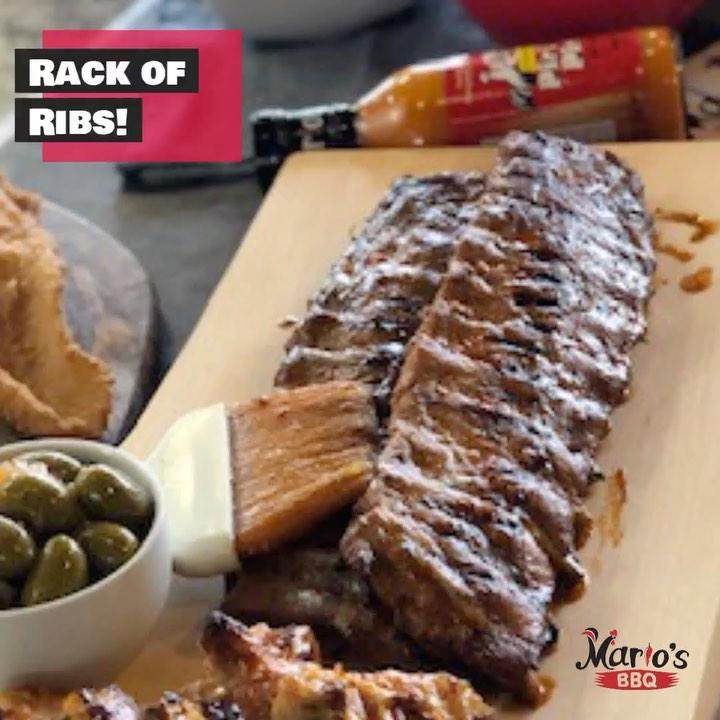 Mario's BBQ menu in Mississauga, Ontario, Canada