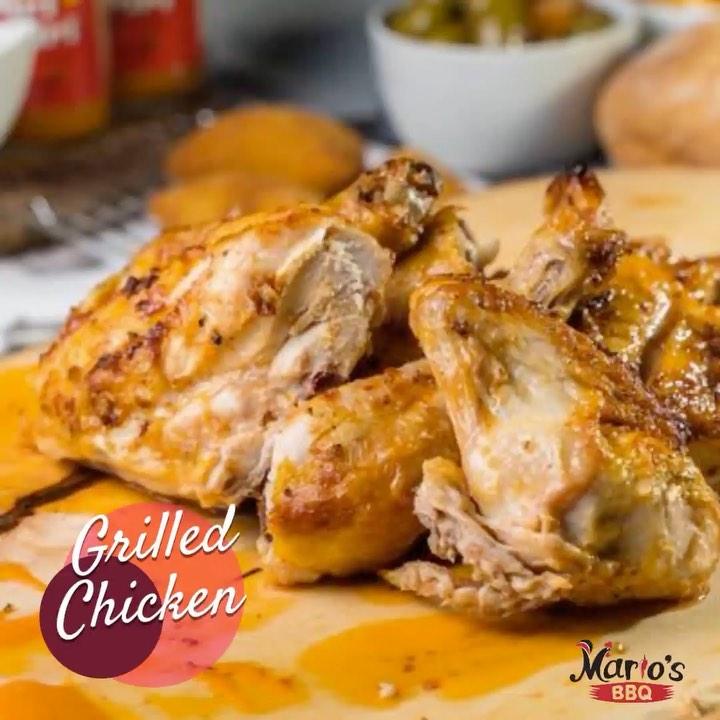 Mario's BBQ menu in Mississauga, Ontario, Canada