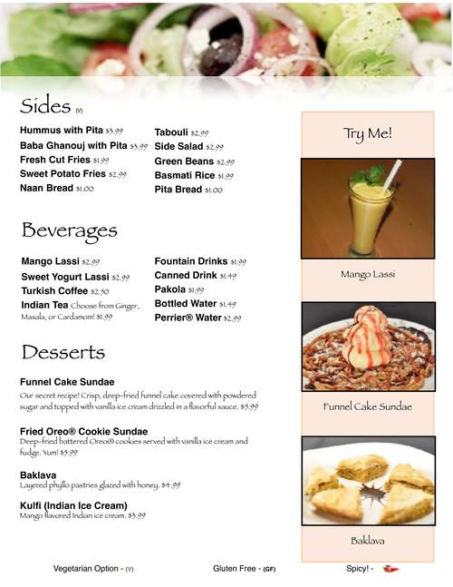 Nikoz Fusion Grill menu in Sugar Land, Texas, USA