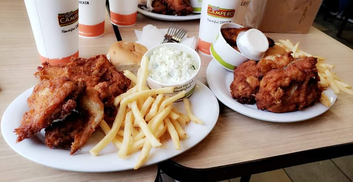 Pollo Campero menu in Miami, Florida, USA