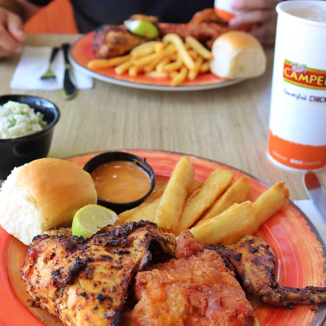 Pollo Campero menu in Charlotte, North Carolina, USA