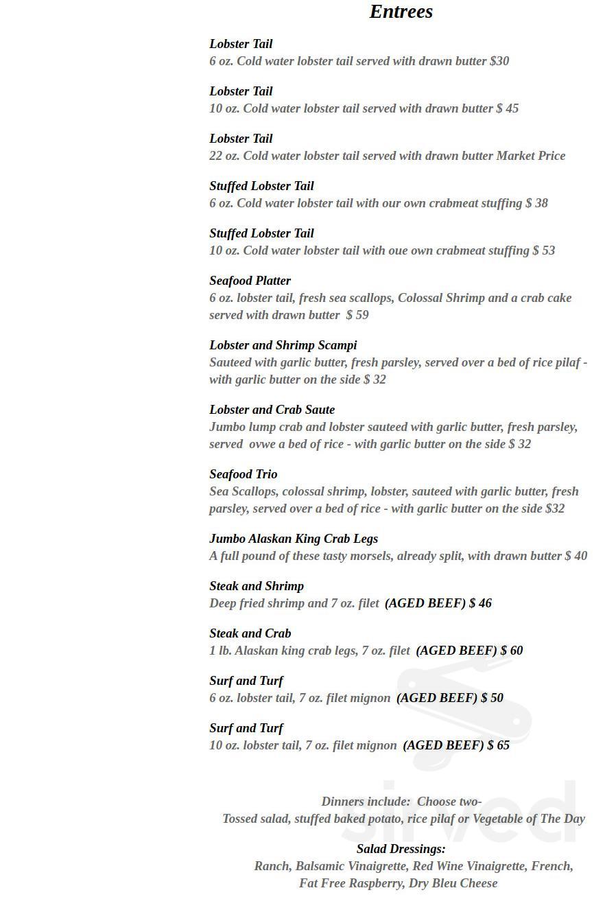 The Nest Restaurant menus in Jeannette, Pennsylvania, United States