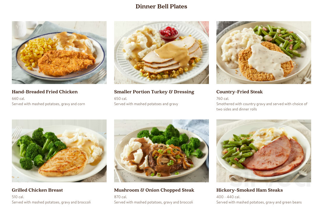 Menu - Tampa FL's Bob Evans | Sirved