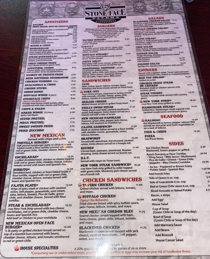 Stoneface Tavern in Albuquerque, New Mexico, United States